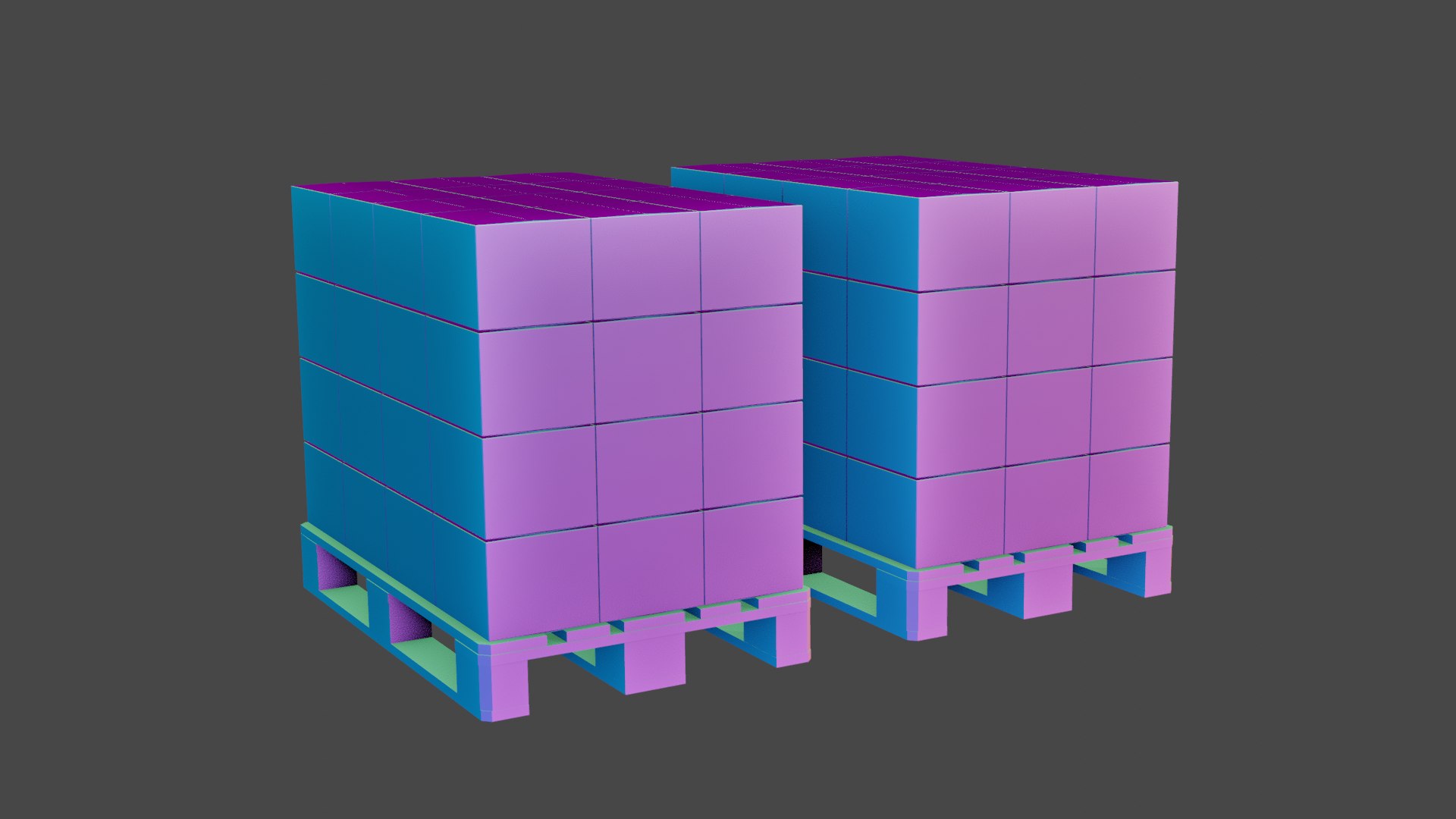 3D Boxes And Pallet Model - TurboSquid 1861033