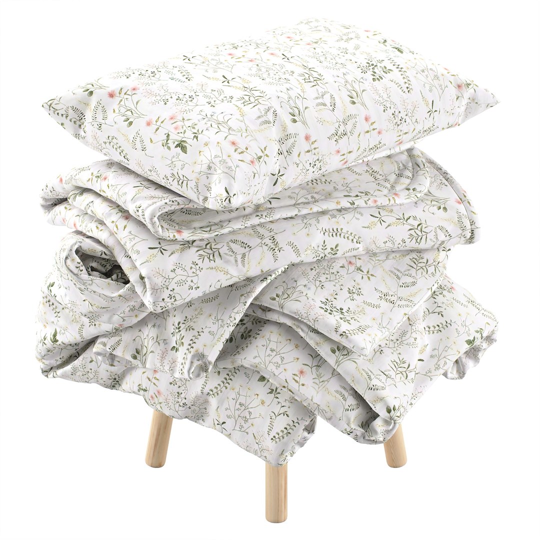 Ikea Trolldom Duvet Set Model - TurboSquid 2007368