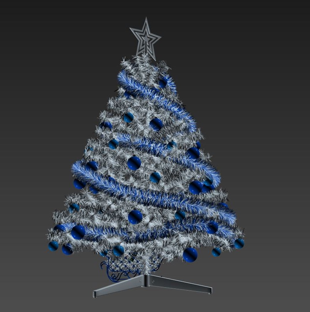 3D Christmas Tree - TurboSquid 1654561