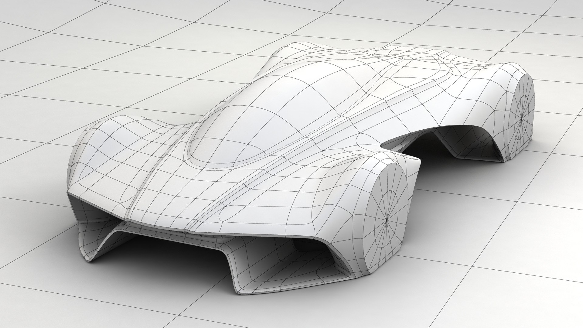 3D Concept Hypercar I - Basic Body - TurboSquid 1992730