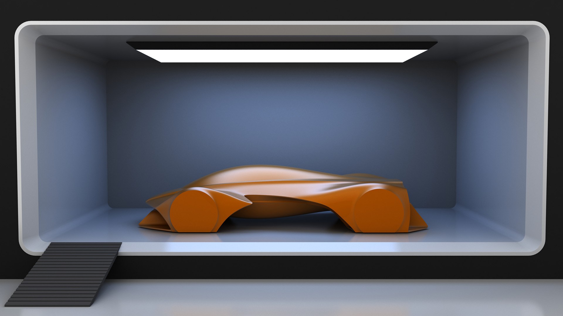 3D Concept Hypercar I - Basic Body - TurboSquid 1992730