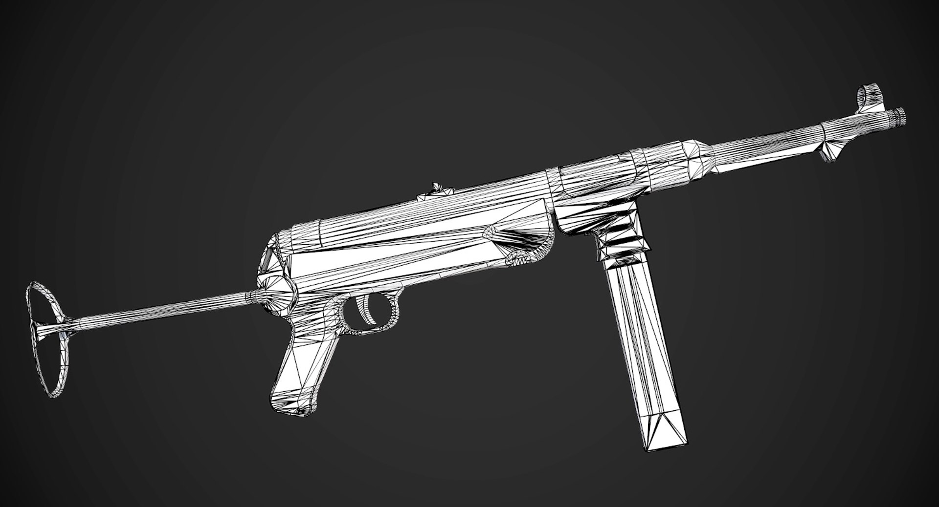 Mp40 Aaa Games Weapon 3D Model - TurboSquid 1309499