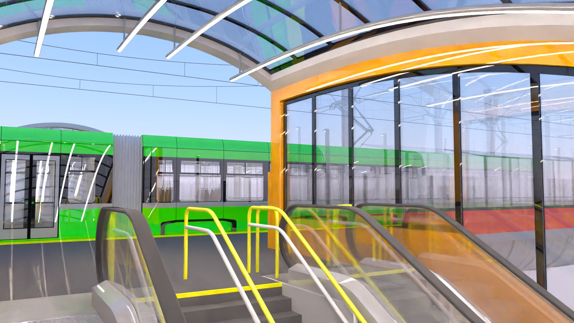 3D Stadler Tram Stop V Model - TurboSquid 2316079