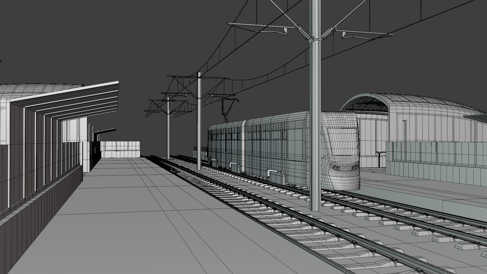 3D Stadler Tram Stop V Model - TurboSquid 2316079