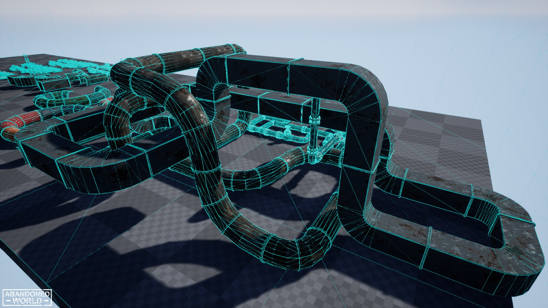3D Modular Pipes Pack For UE4 And Unity - TurboSquid 1860151