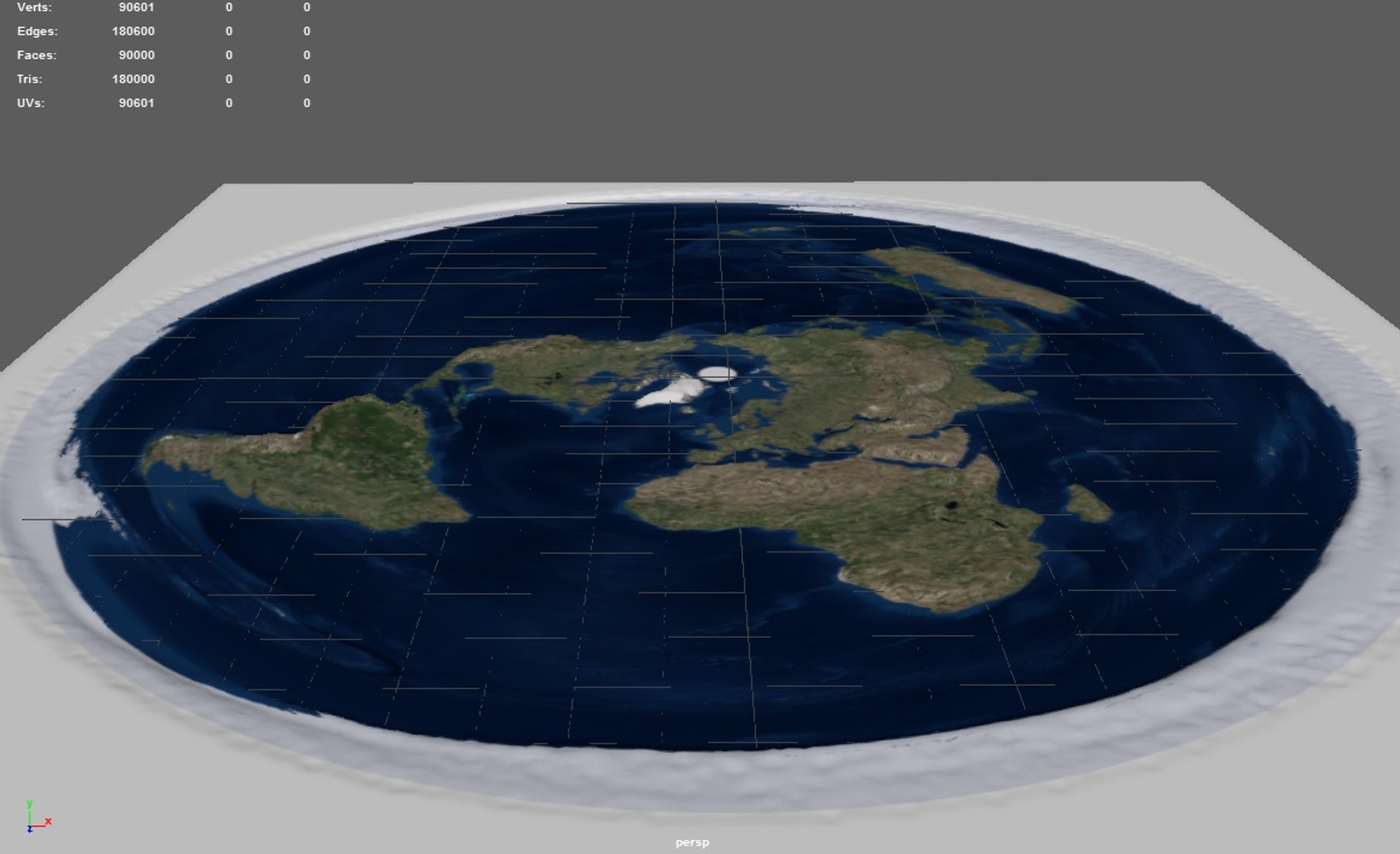 Planet Earth Flat Heightmap 3D Model - TurboSquid 1299078