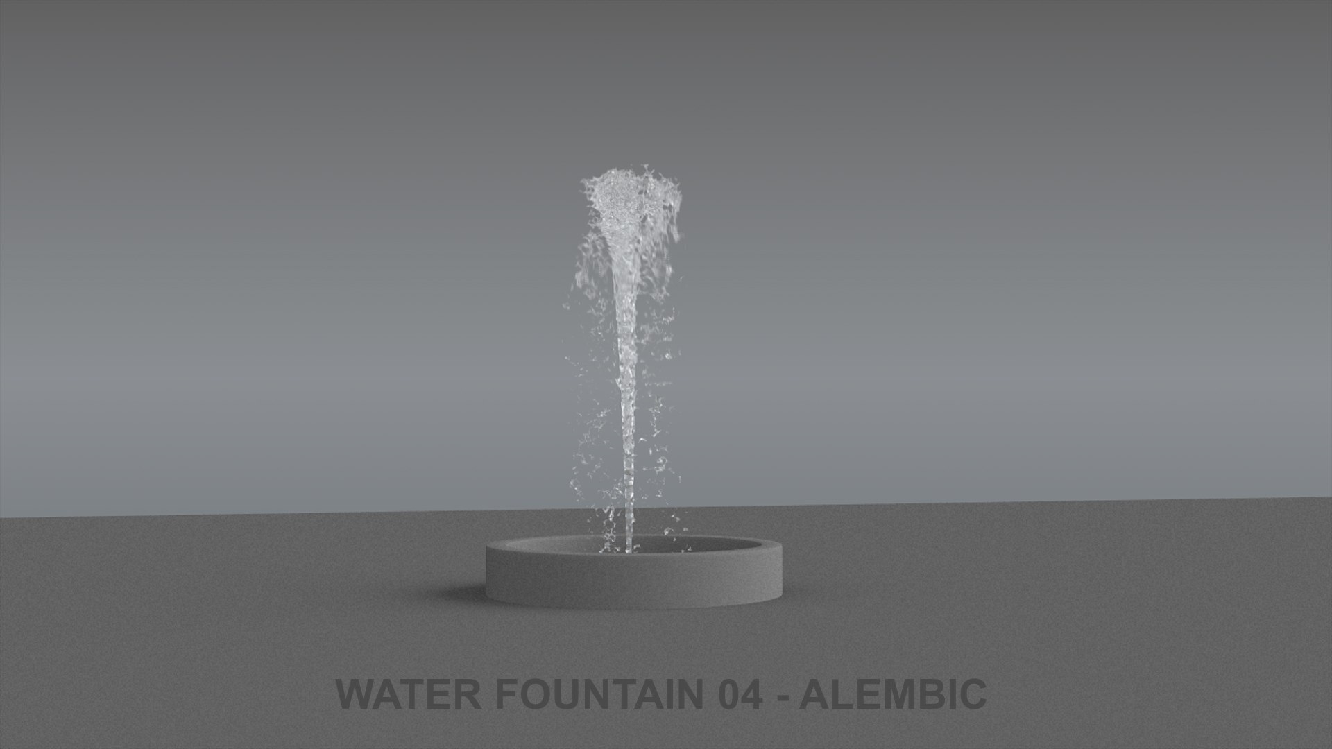 Water Fountain 04 - Animated 3D Model - TurboSquid 2181547