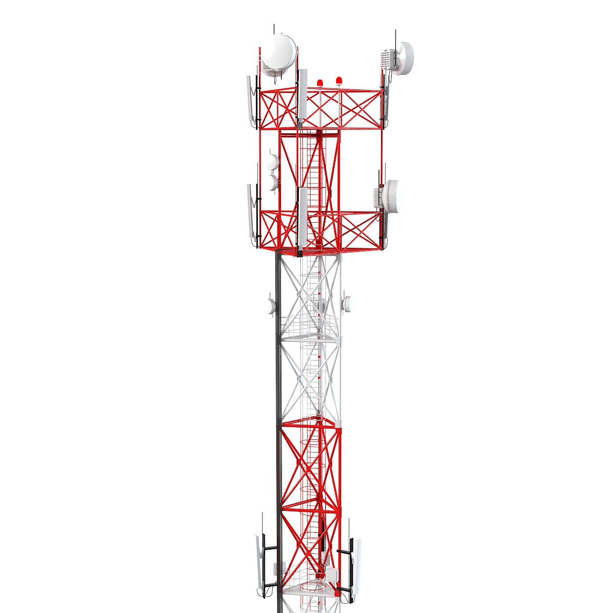 3d telecommunication tower