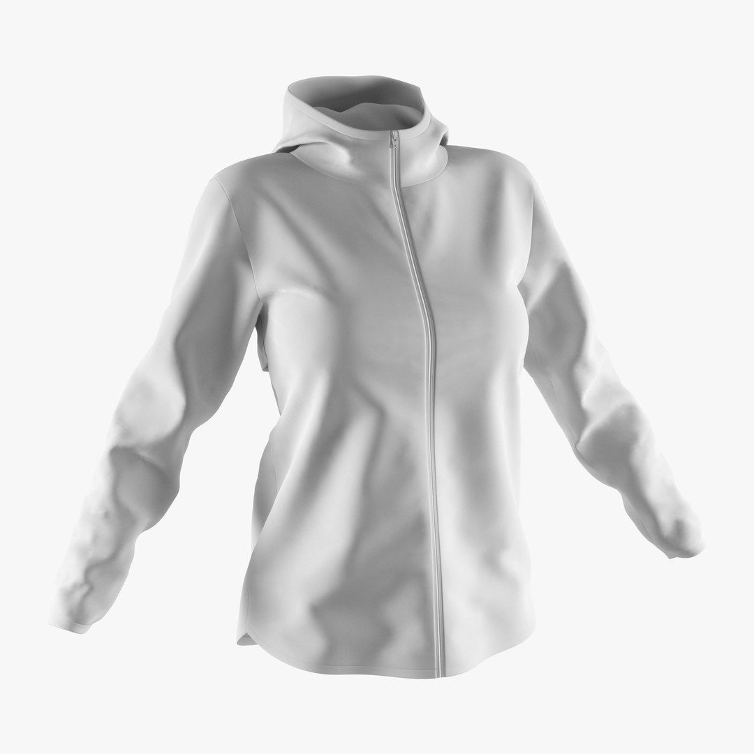 modelo 3d rompevientos mujer - TurboSquid 1790212
