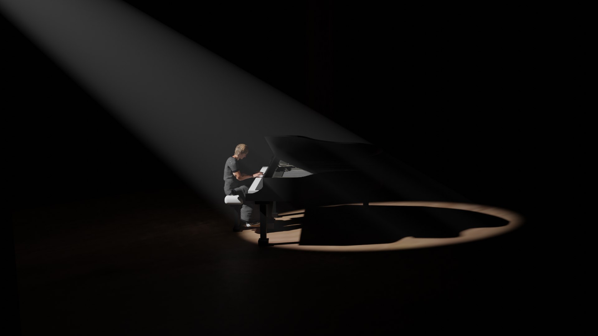 3D Piano Animation - TurboSquid 1860075