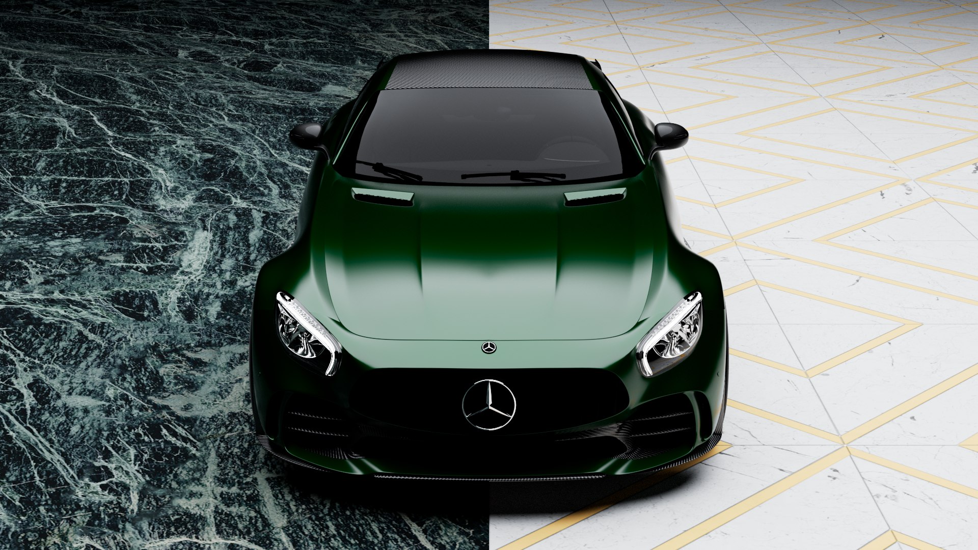 3D MB AMG GT-R 2016 Model - TurboSquid 2140683