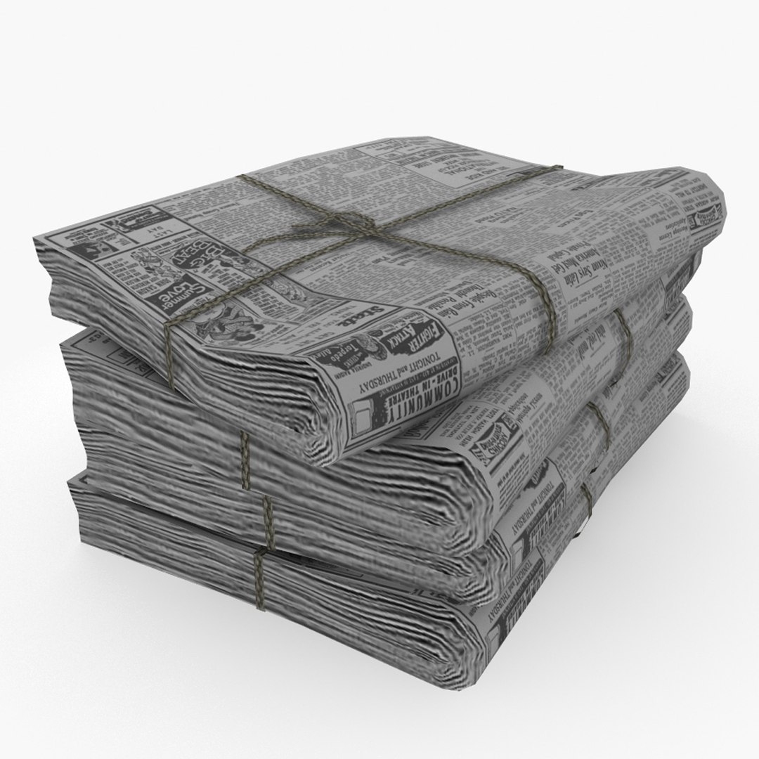3ds max newspapers v7