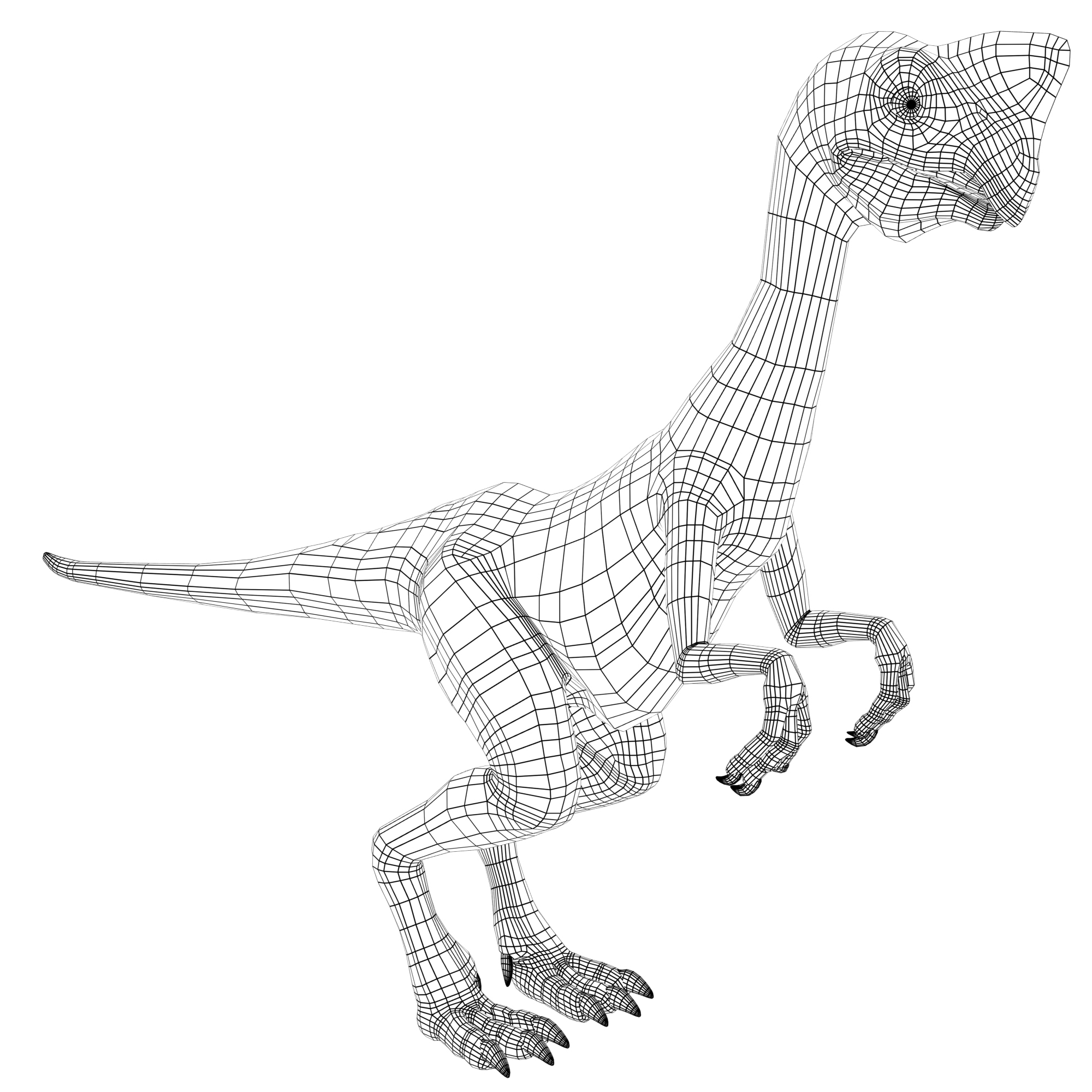3D model oviraptor raptor - TurboSquid 1225157
