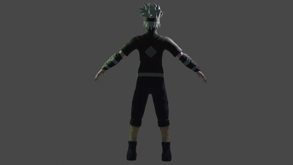 modelo 3d Kakashi - TurboSquid 1924345
