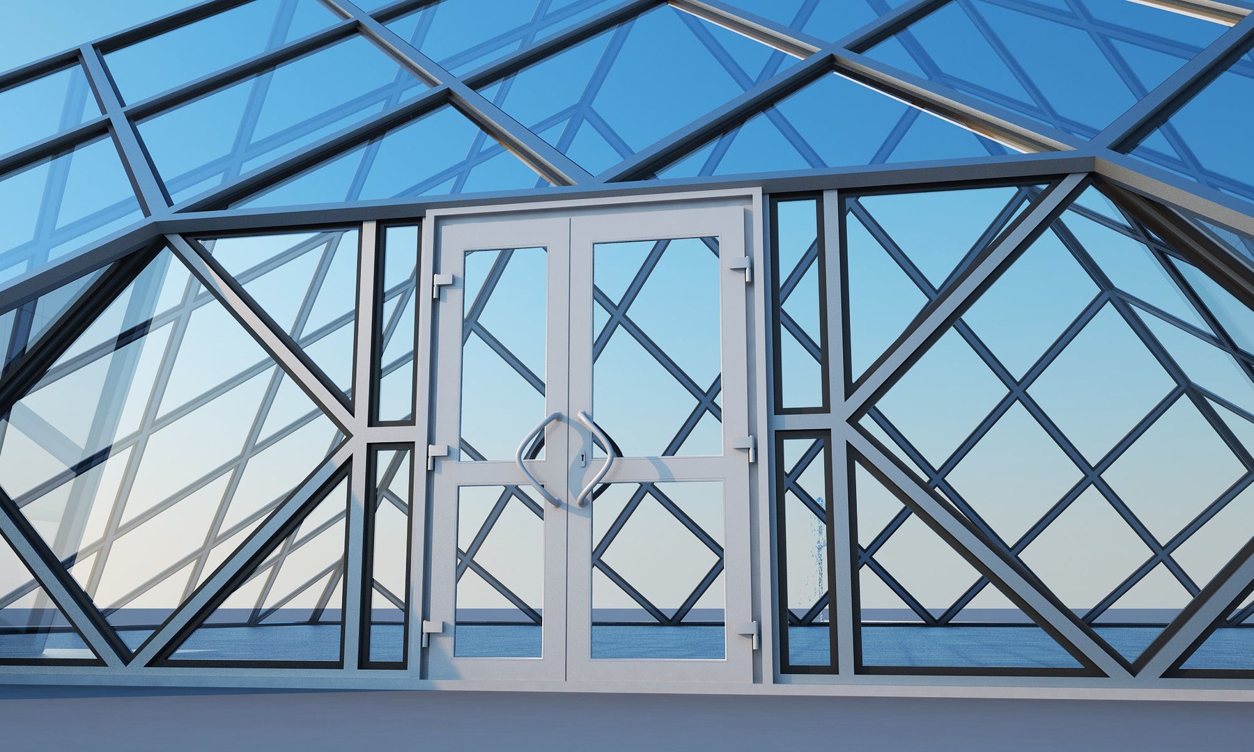 3D Glass Pyramid - TurboSquid 1456839