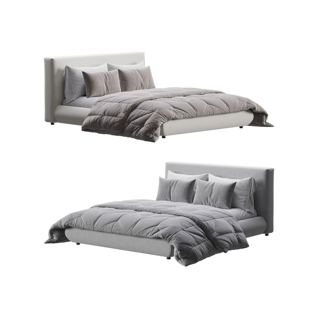 Dream Bed With Storage 3D Model - TurboSquid 2221982