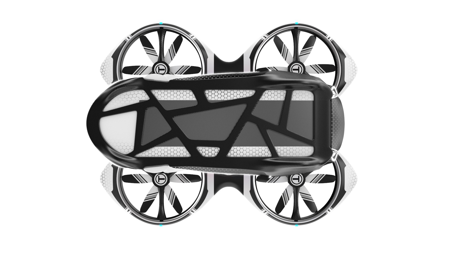 Sci-fi futuristic police aircraft model - TurboSquid 1713767