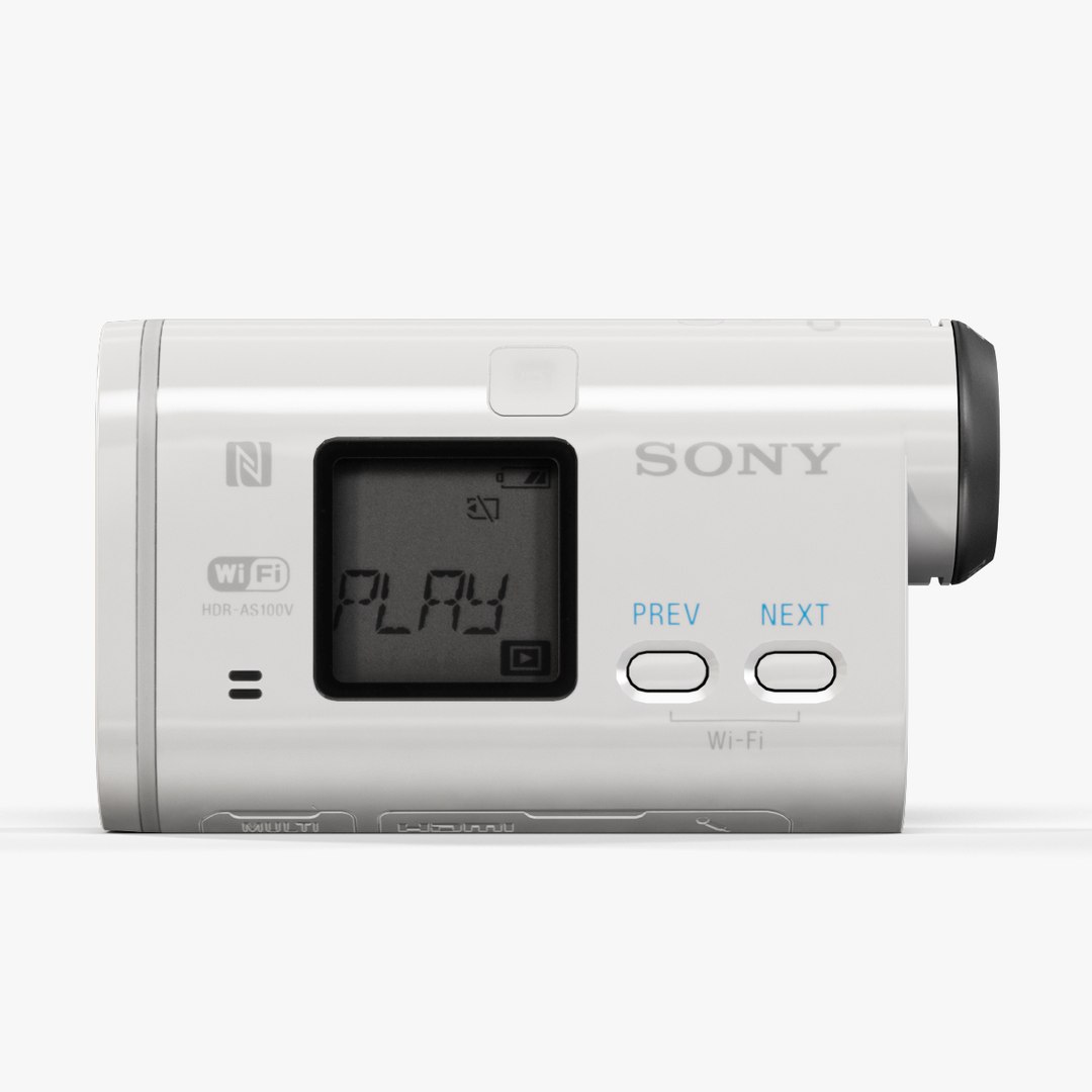 3d model sony hdr-as100v
