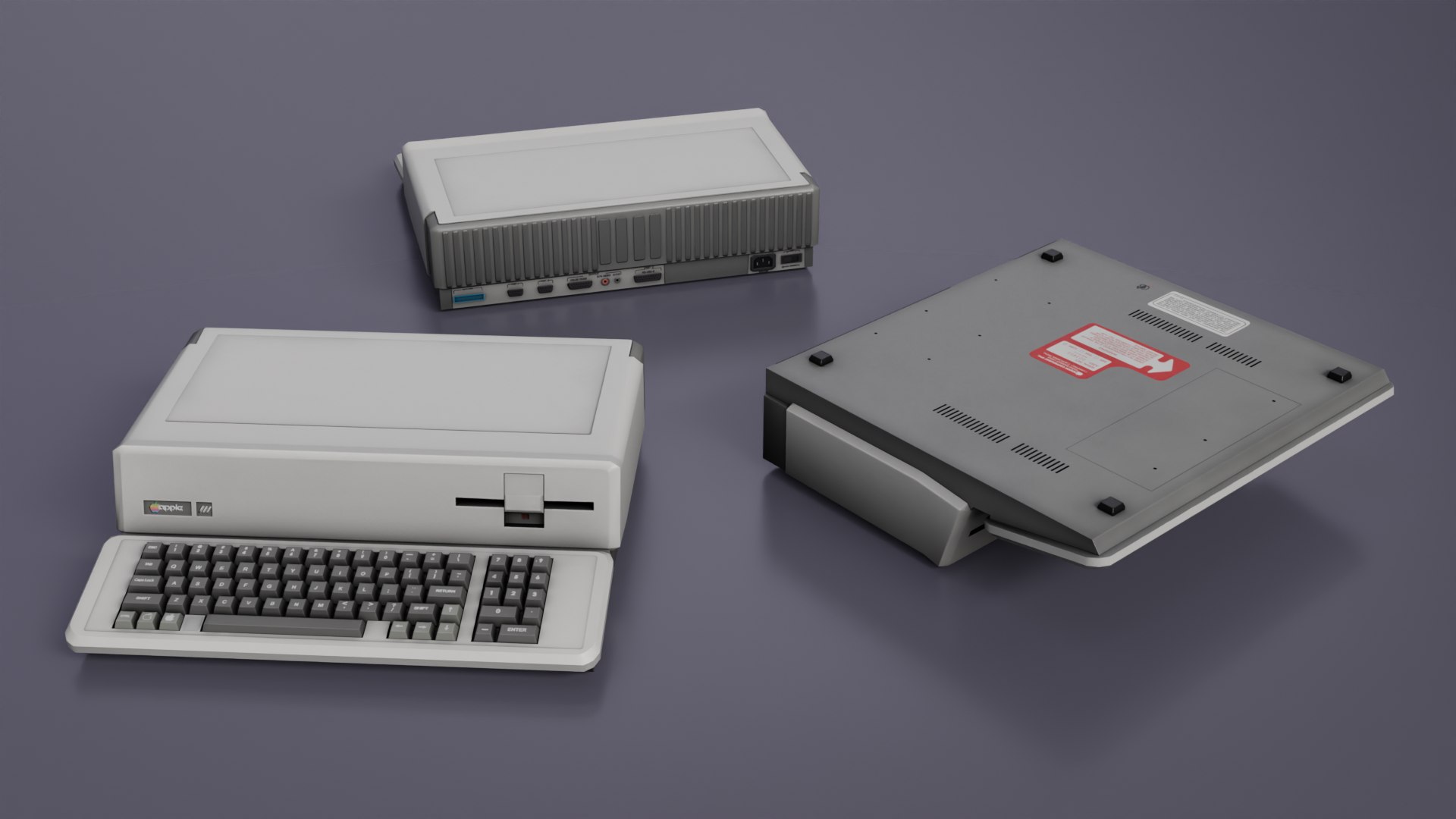 Apple 3 Computer 3D Model - TurboSquid 2294554