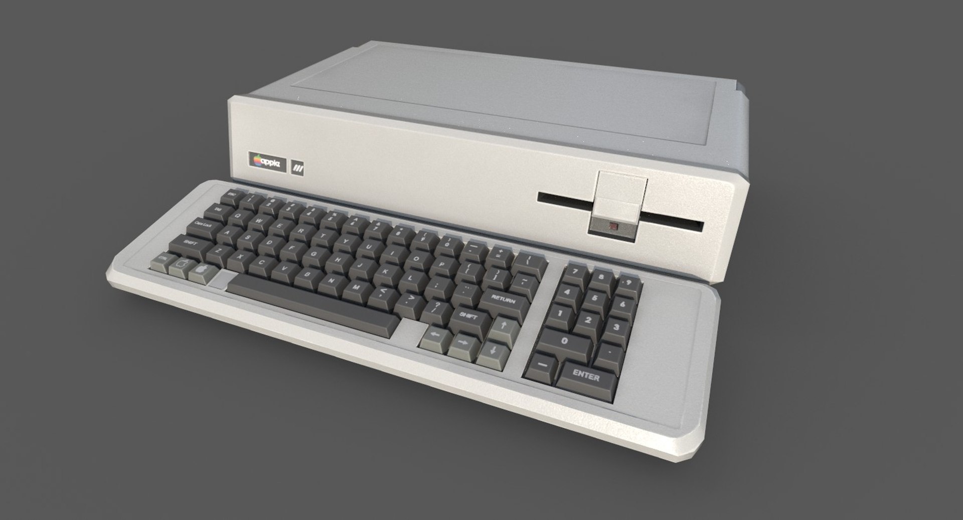 Apple 3 Computer 3D Model - TurboSquid 2294554