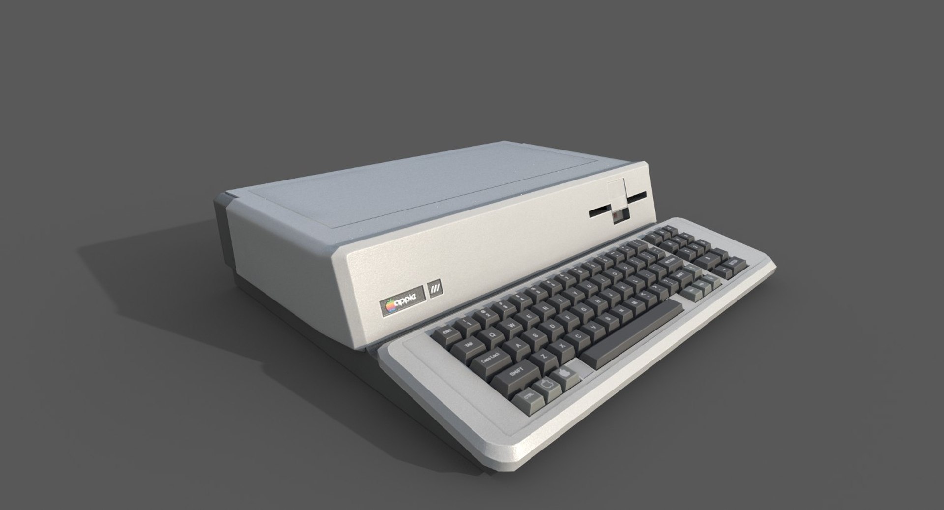 Apple 3 Computer 3D Model - TurboSquid 2294554