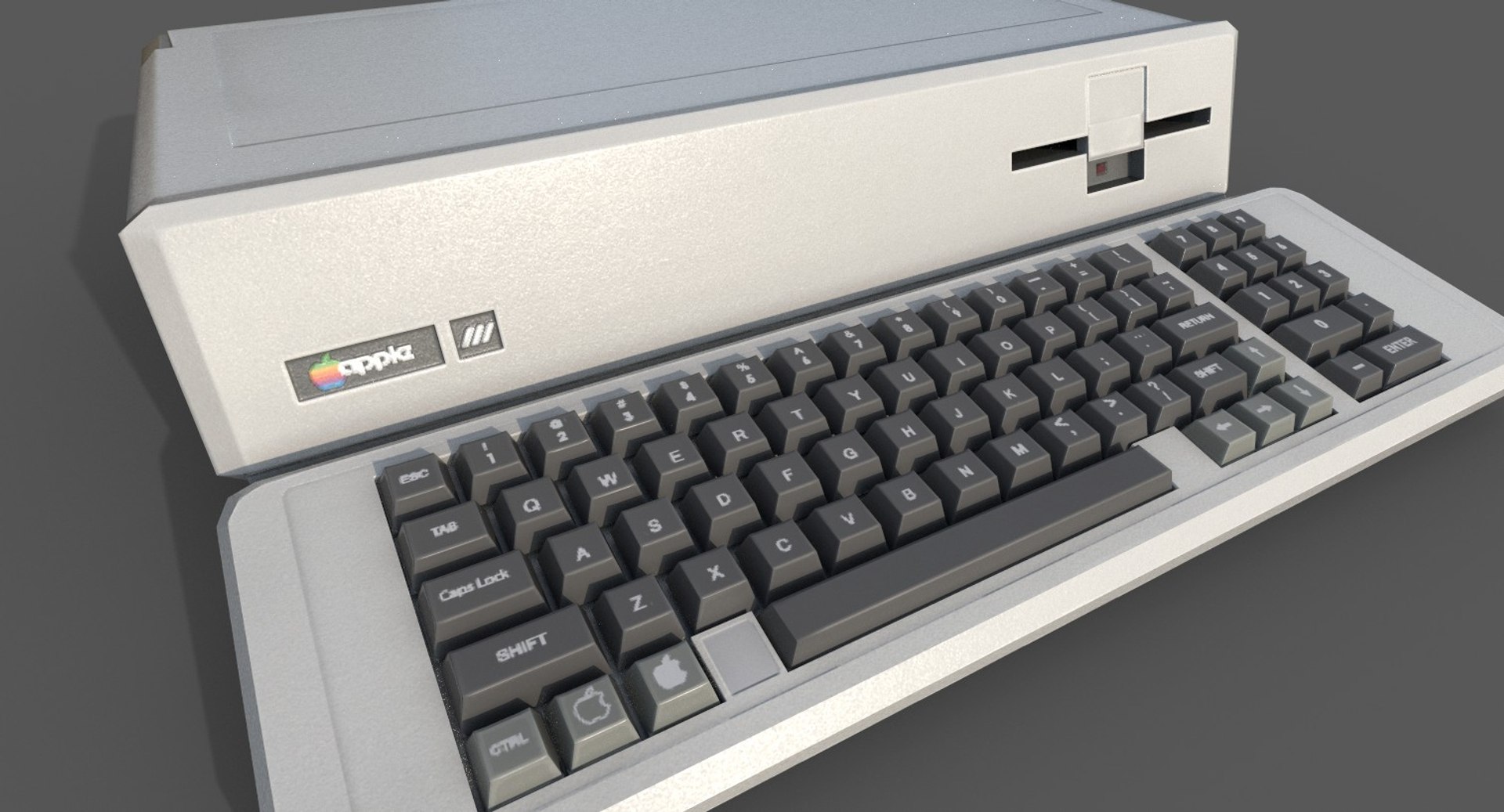 Apple 3 Computer 3D Model - TurboSquid 2294554