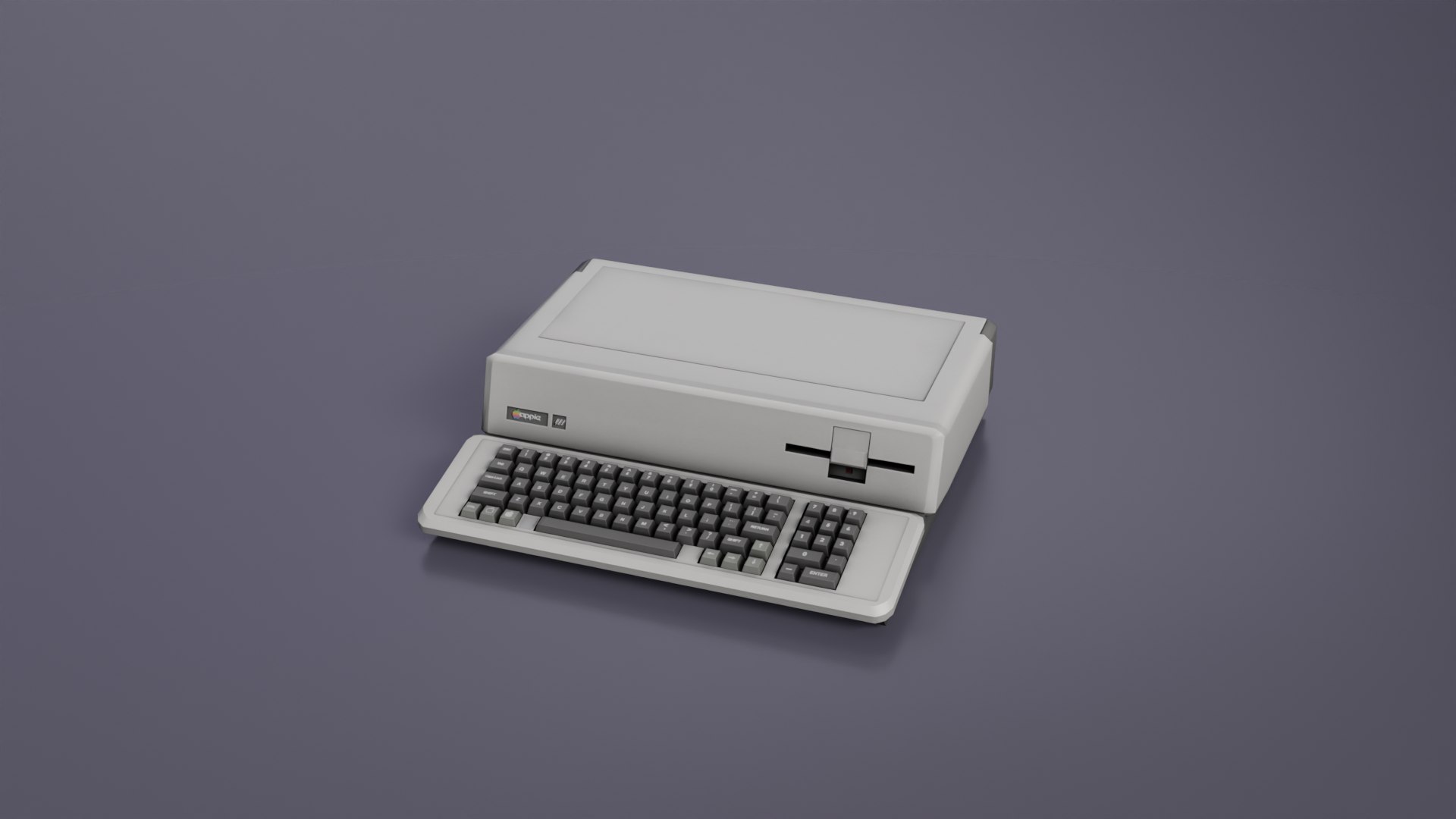 Apple 3 Computer 3D Model - TurboSquid 2294554