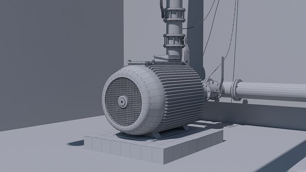 Compressor Equipment model - TurboSquid 1736447