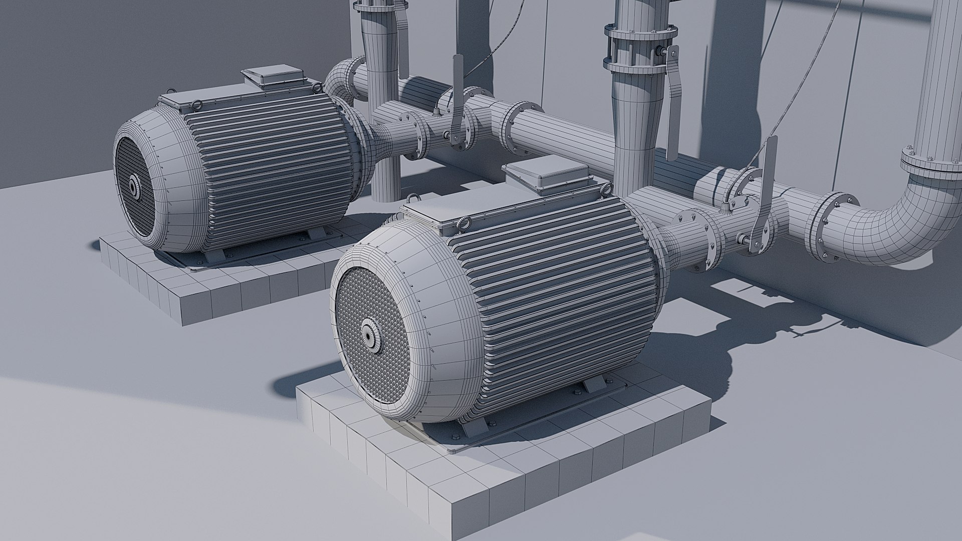 Compressor Equipment Model - TurboSquid 1736447