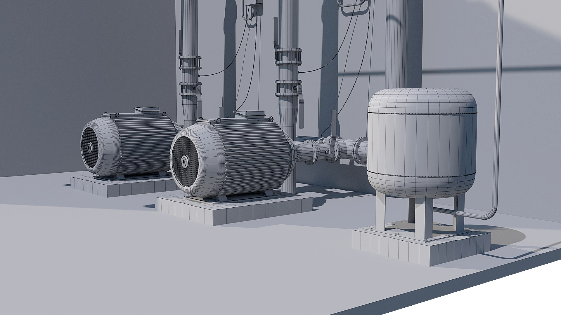 Compressor Equipment model - TurboSquid 1736447