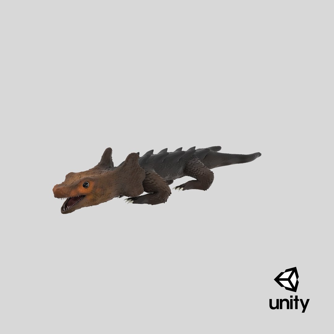 3D model lizard dragon reptile - TurboSquid 1582929