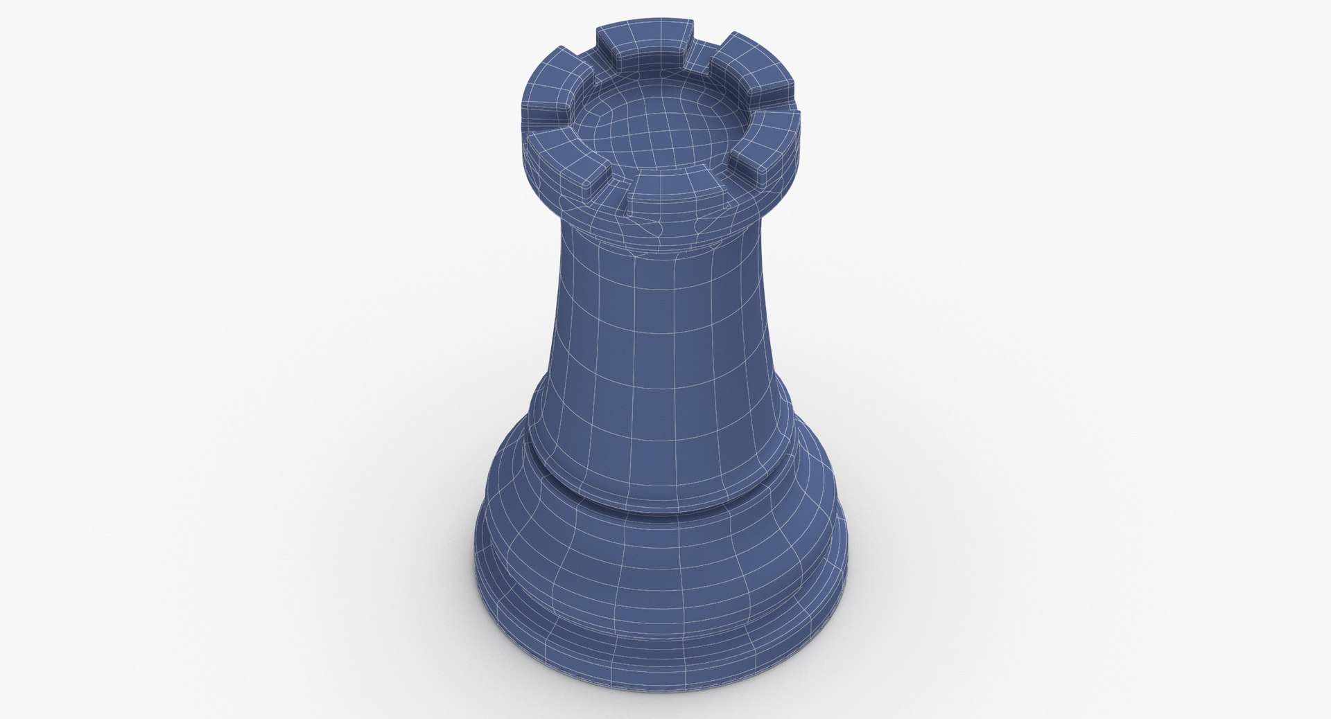 Chess Piece 02 Rook 3D Model - TurboSquid 1600270