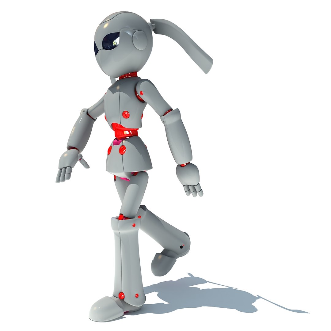 3d Max Robot Rigged