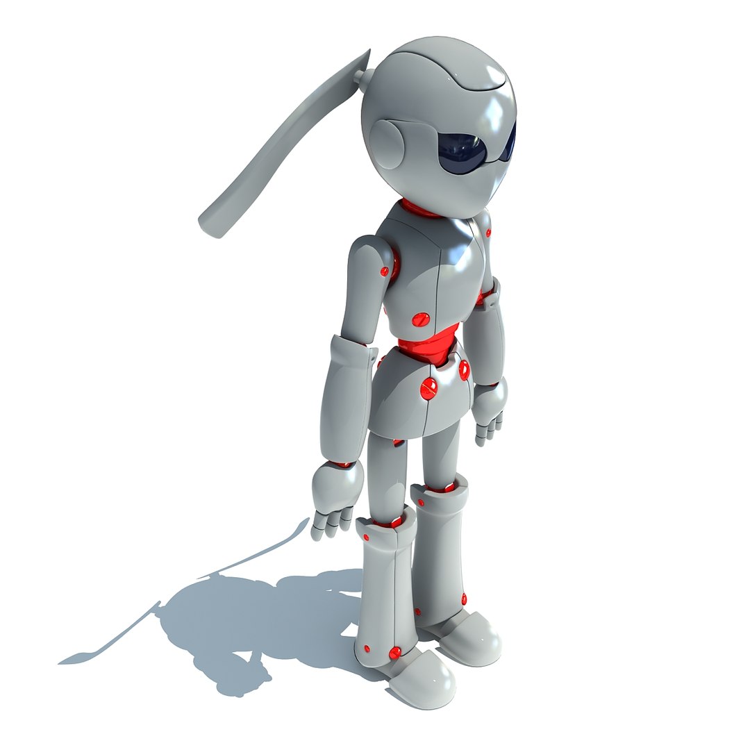 3d Max Robot Rigged