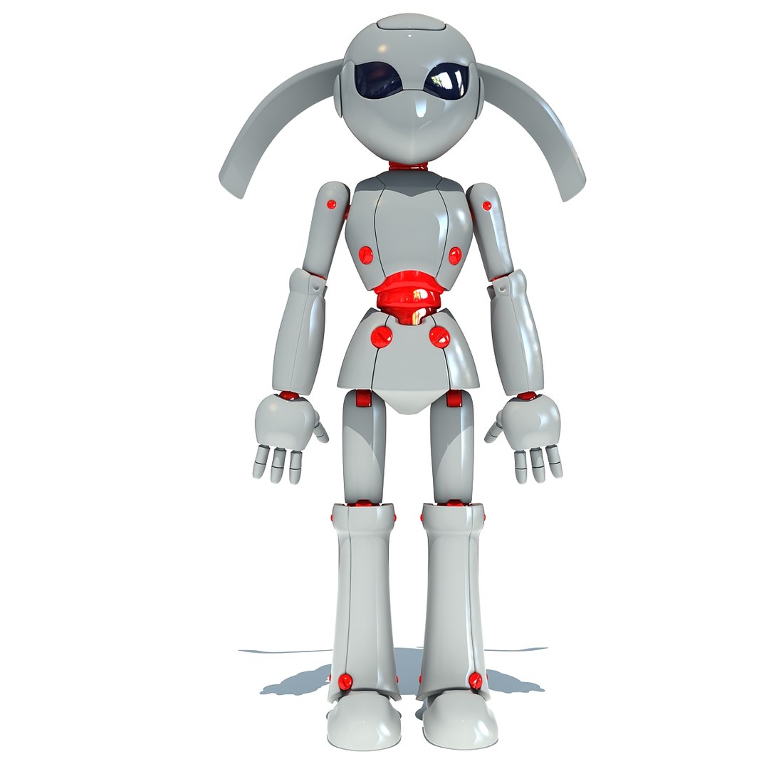 3d Max Robot Rigged
