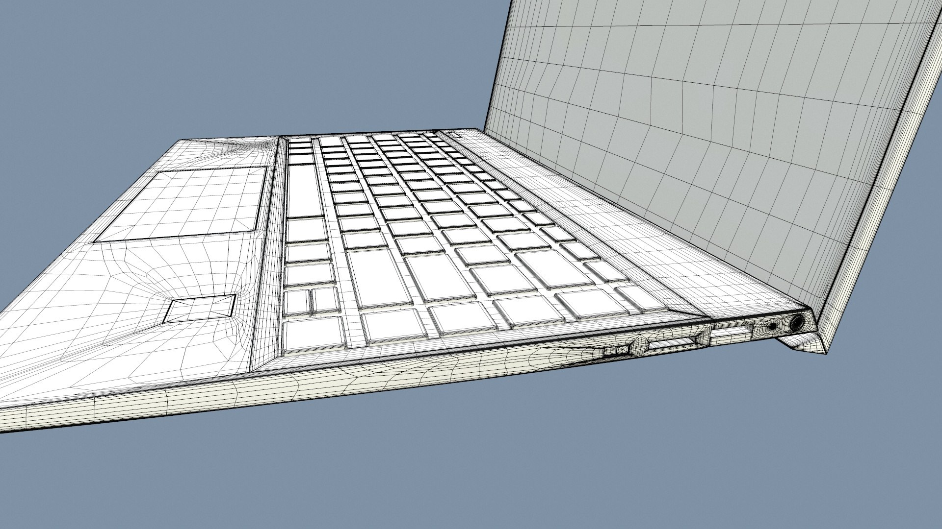 HP Laptop 3D Model - TurboSquid 1999024