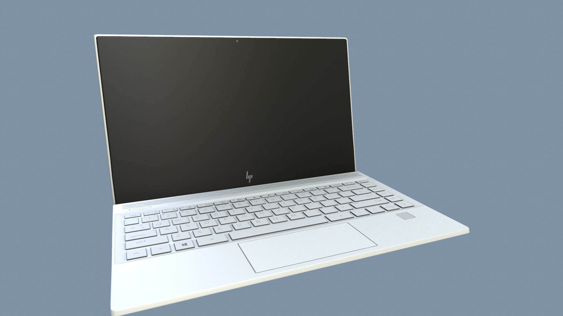 HP Laptop 3D Model - TurboSquid 1999024