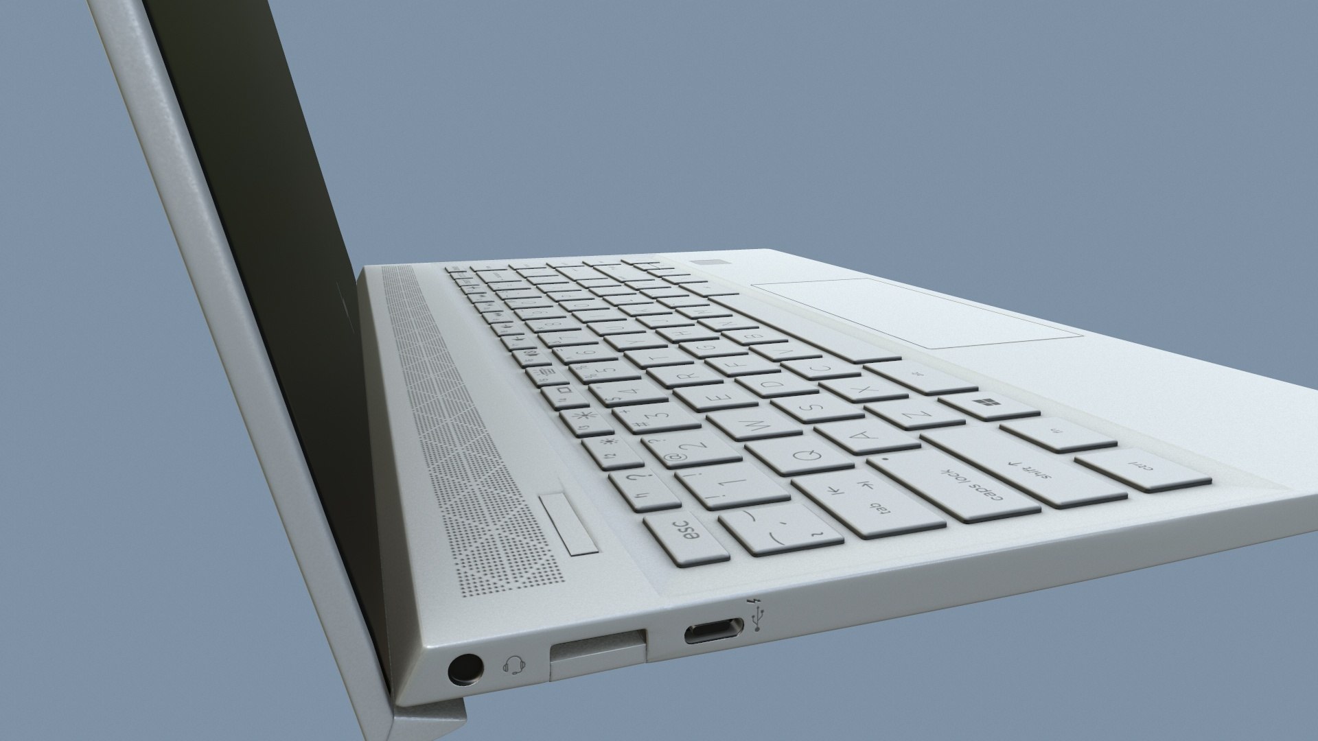 HP Laptop 3D Model - TurboSquid 1999024