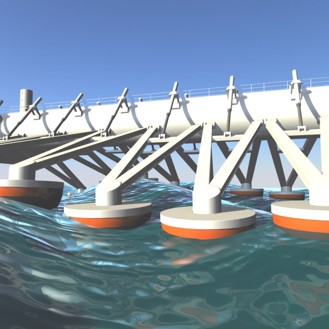 3d Model Wave Energy Machine