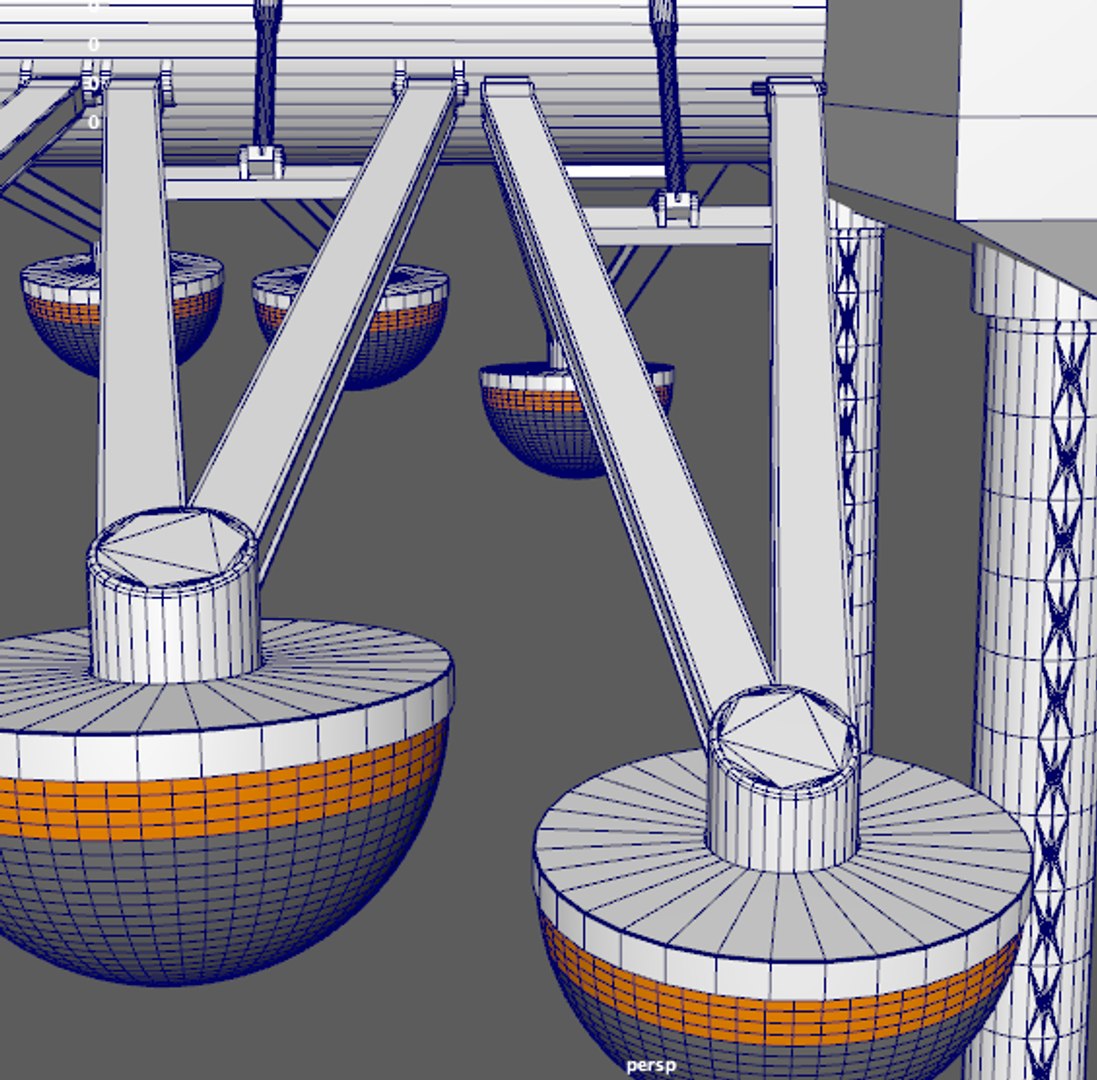 3d Model Wave Energy Machine