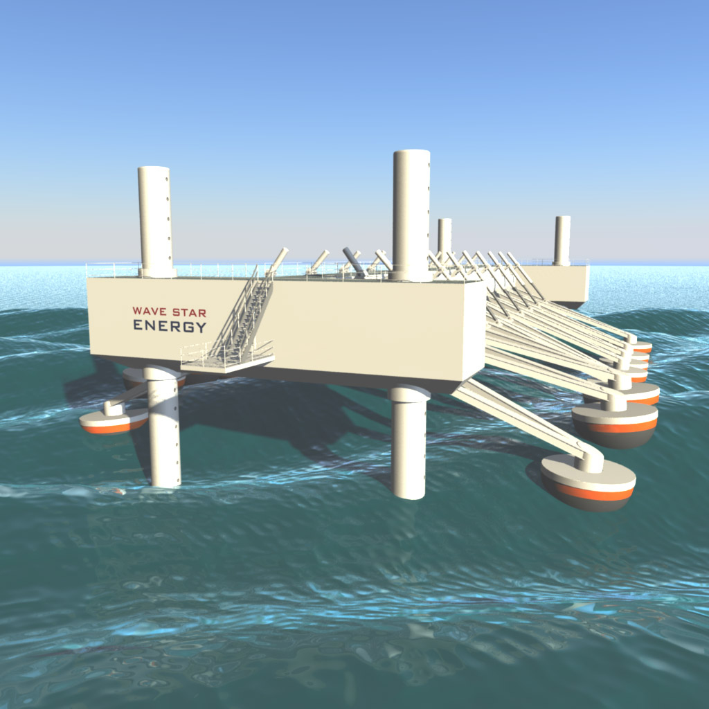 3d model wave energy machine