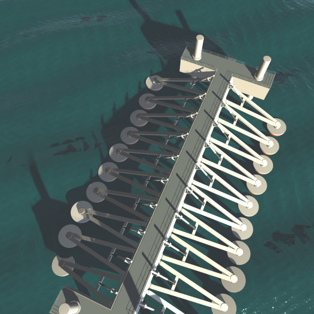 3d Model Wave Energy Machine