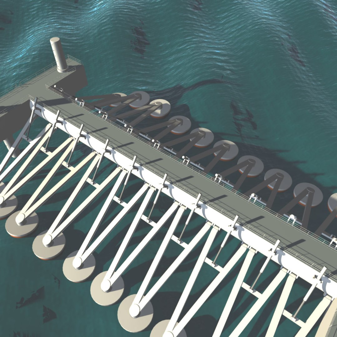 3d Model Wave Energy Machine