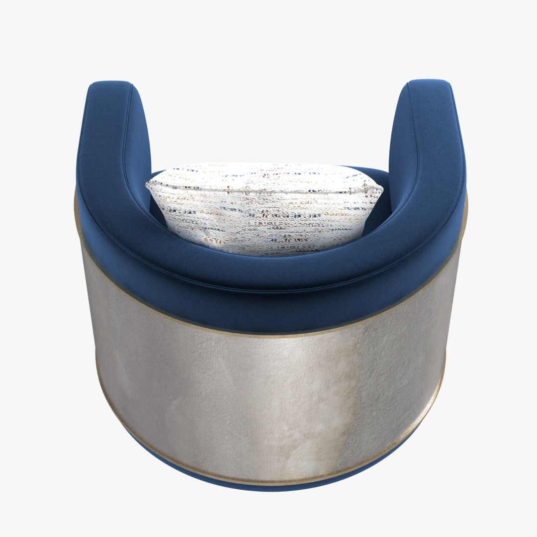 3D Promemoria Pervinca Swivel Armchair - TurboSquid 1304697