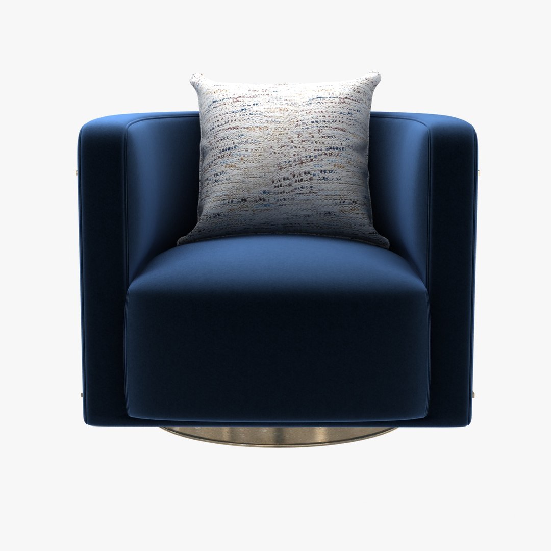 3D Promemoria Pervinca Swivel Armchair - TurboSquid 1304697