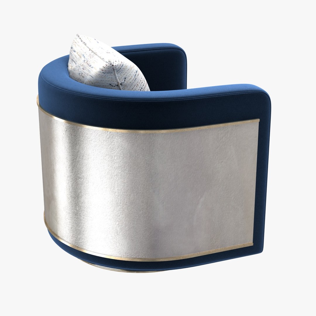 3D Promemoria Pervinca Swivel Armchair - TurboSquid 1304697