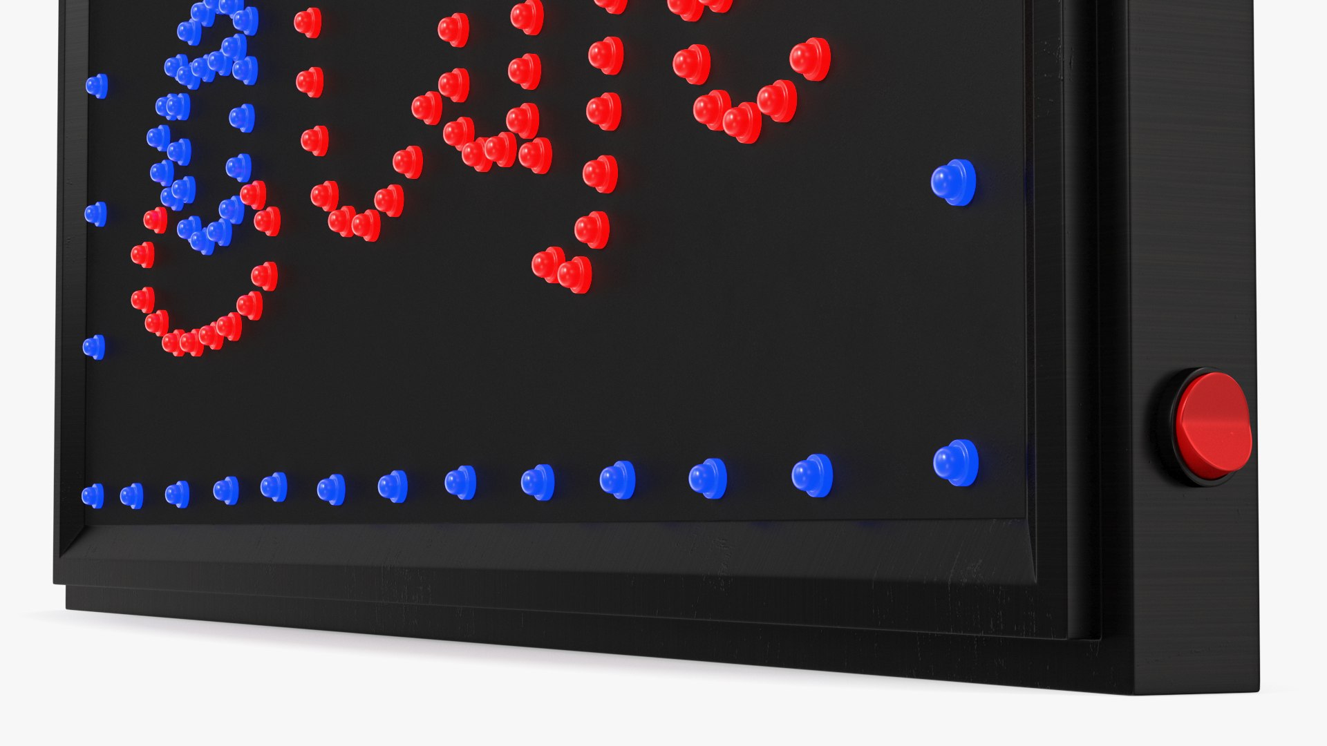 Classic LED Cafe Light Board Sign ON 3D - TurboSquid 2105089