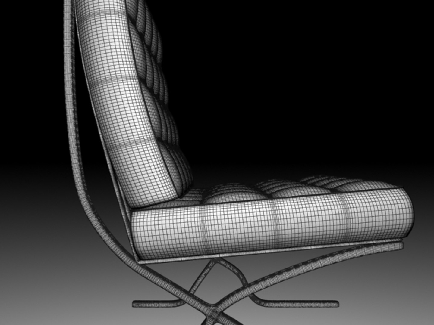 3d Model Simple Sofa