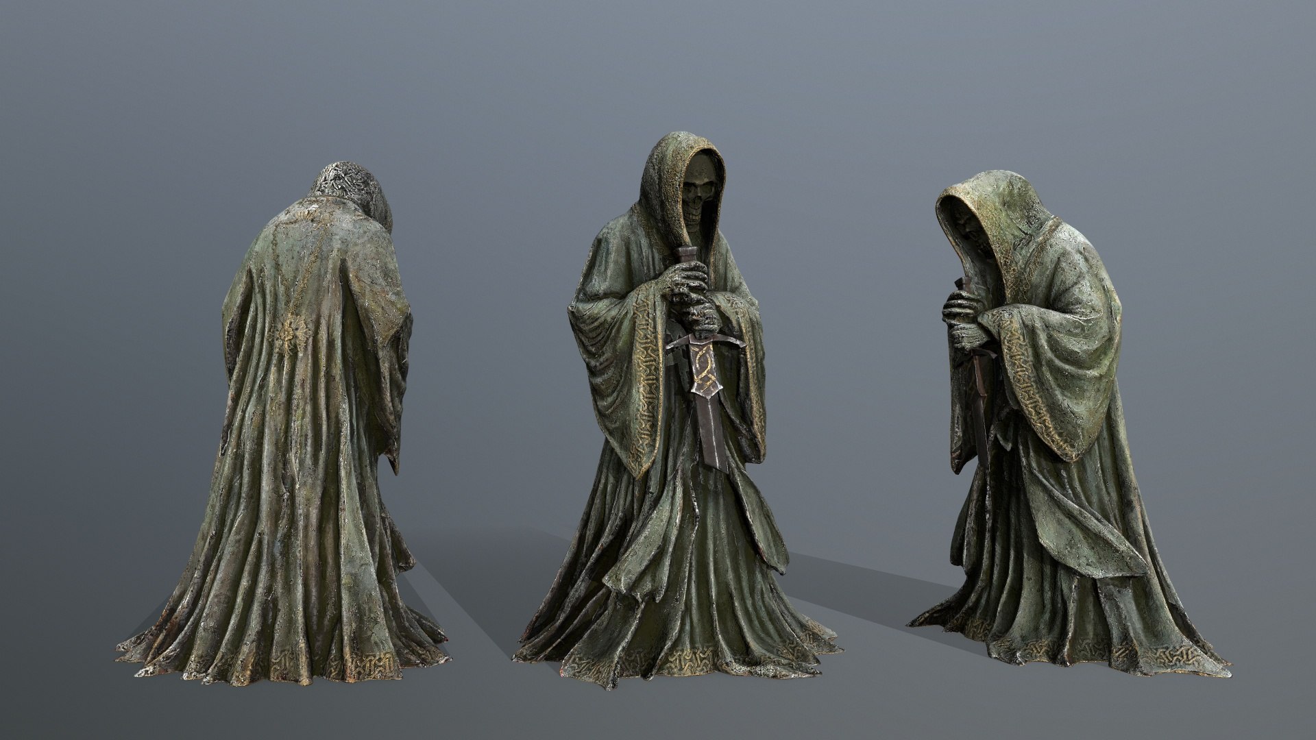 Dark Statue 3D Model - TurboSquid 2357590