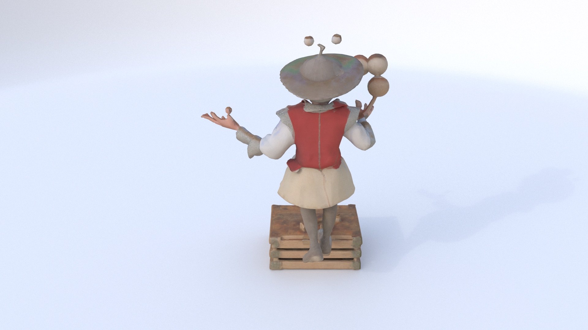 3D Model Street Performer 3 - TurboSquid 2328778